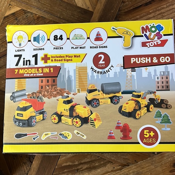 moblus toys | Toys | Push Go 7 Models In Includes Playmate Lights Sound ...